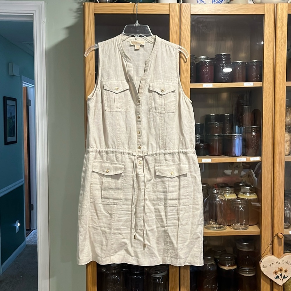 Michael Kors Linen Dress - Gem